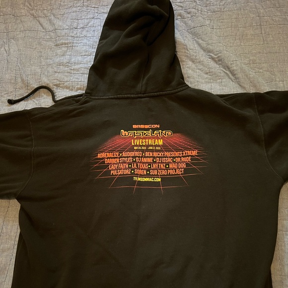 Shirts | Basscon Wasteland Virtual Livestream 220 Hoodie | Poshmark